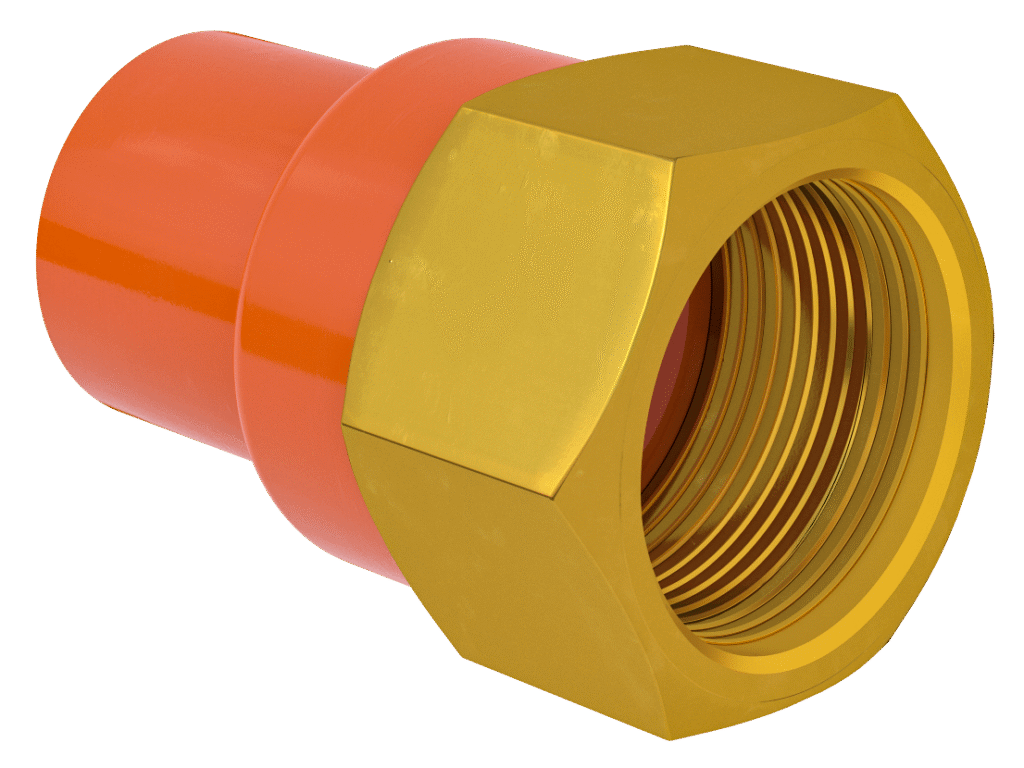 CPVC Threaded Adaptor NPT - Viking EMEA
